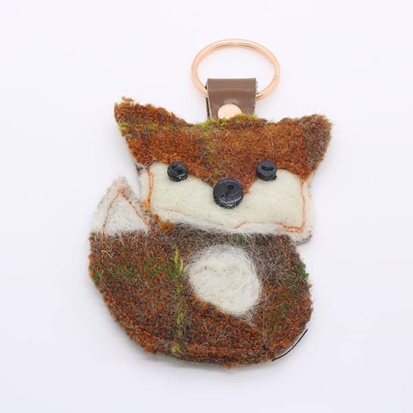 Fox keyring - Fosse Beads and Friends