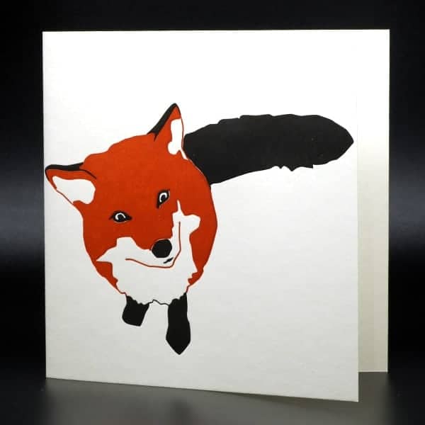 Fox card - Fosse Beads and Friends